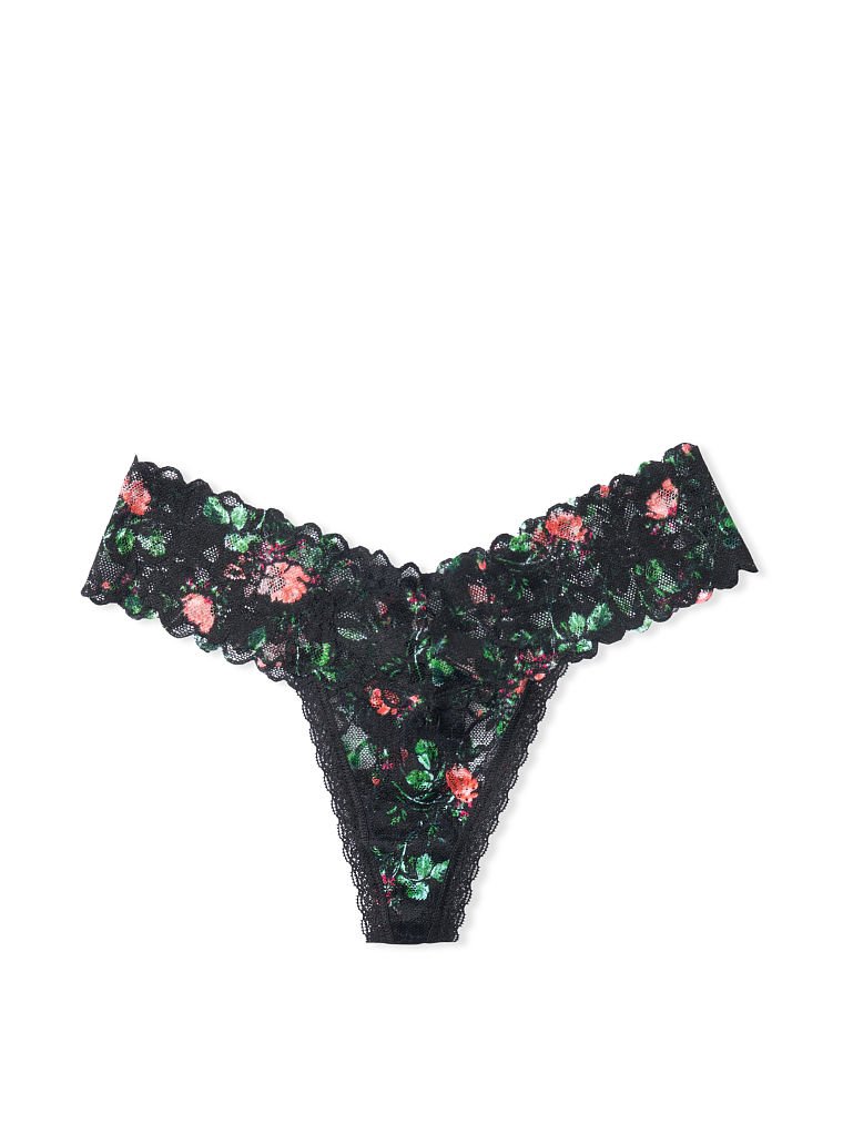Tanga De Encaje Floral | Victoria's Secret España